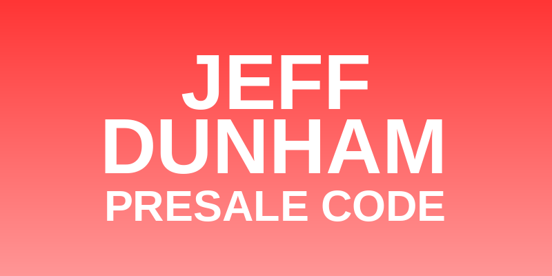 (Free) 36+ Jeff Dunham Presale Code 2026